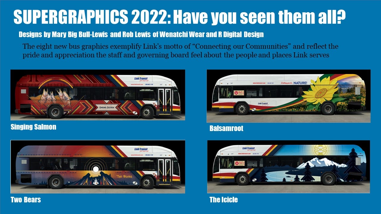 Supergraphics -Link Transit